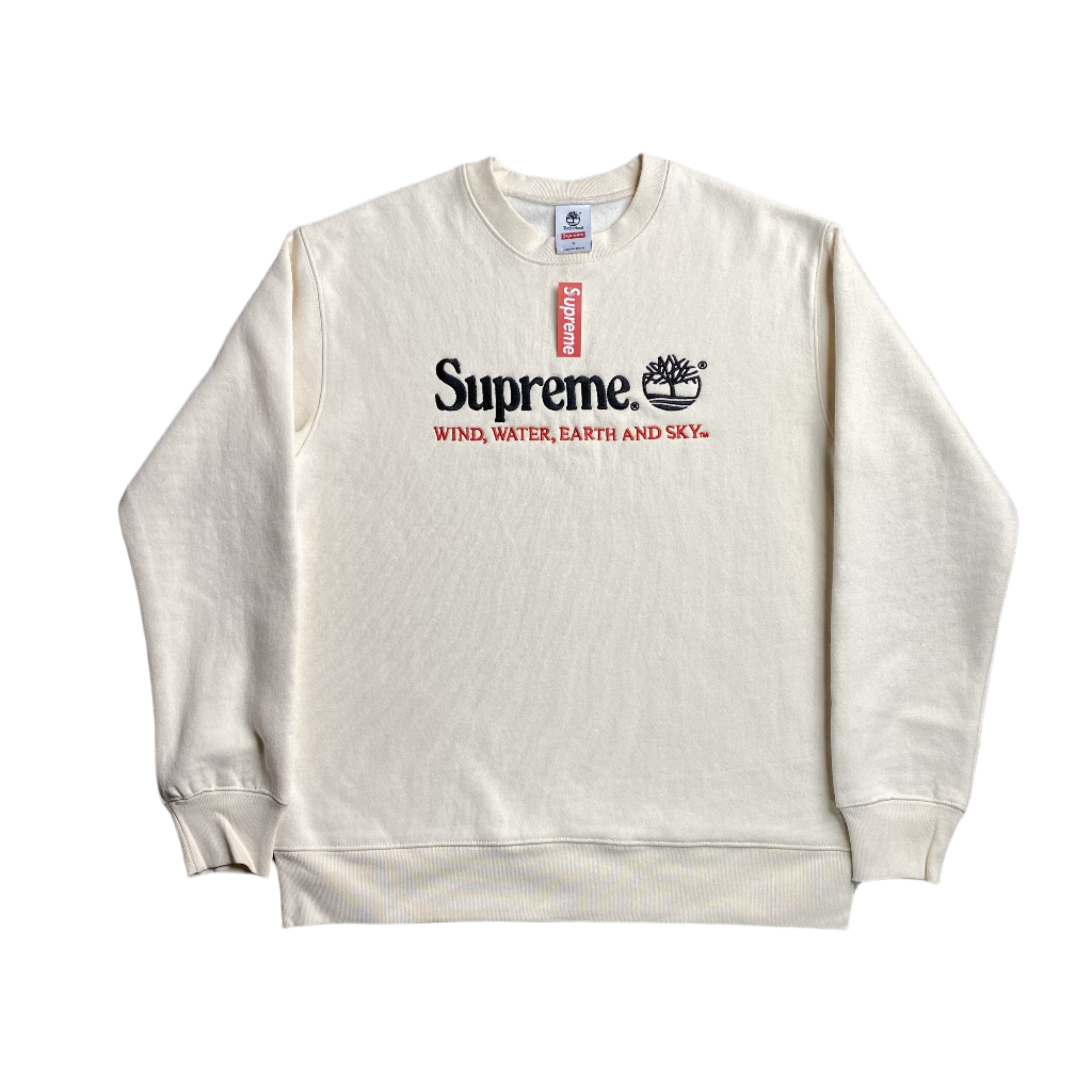 SUPREME x TIMBERLAND SWEATSHIRT NATURAL – Phantom Kicks